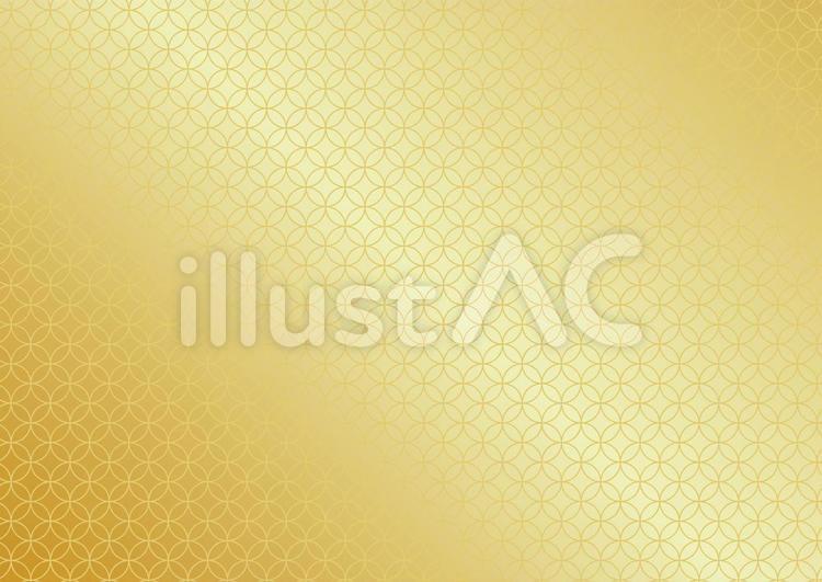 和柄シームレス壁紙（七宝文様）イラスト - No: 1697680／無料イラスト/フリー素材なら「イラストAC」