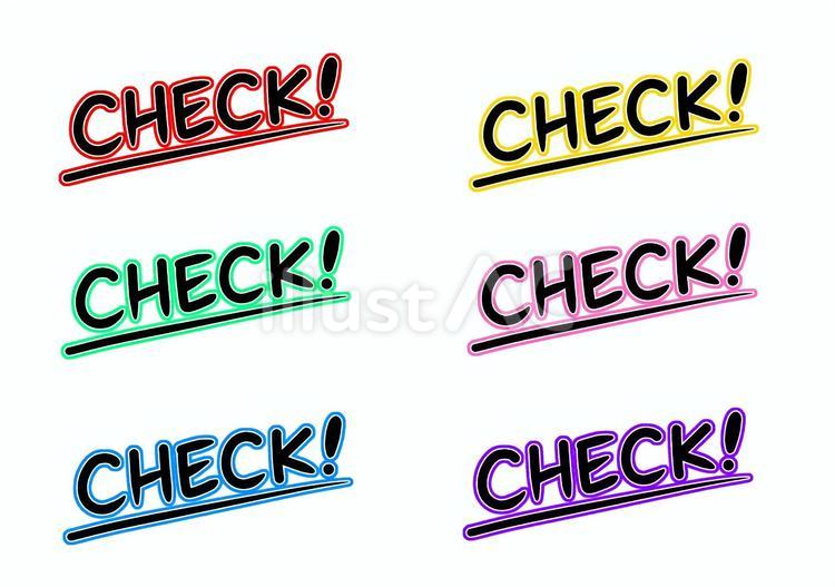 Free Vectors | Handwritten checks in various colors