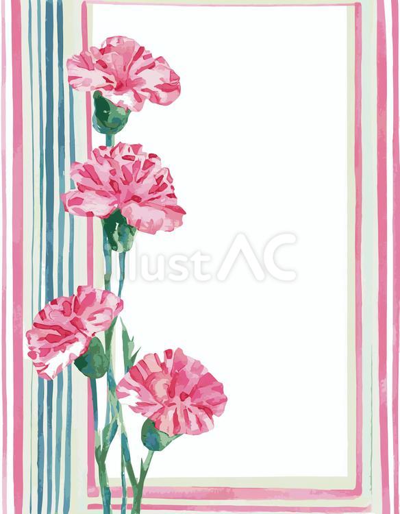 Free Vectors | carnation frame