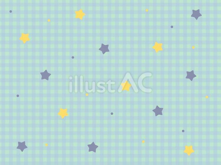 Free Vectors | Cute star checkered background_green