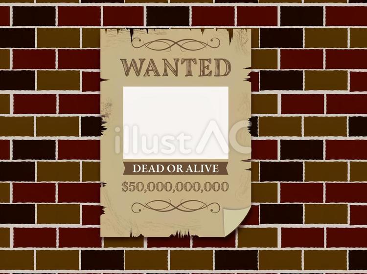 Free Vectors | Wanted poster