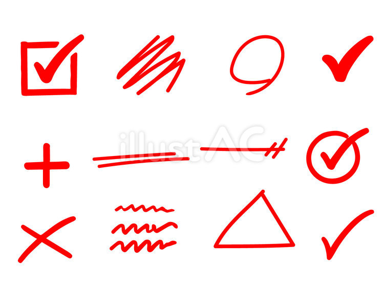 Free Vectors | Grading symbols vector illustration hand drawn