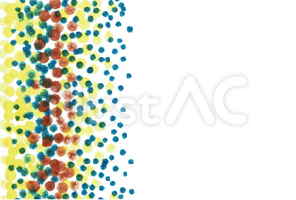 水彩 ドット フレームイラスト - No: 1516342｜無料イラスト・フリー素材なら「イラストAC」