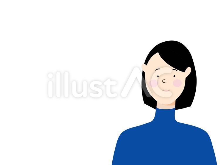 女性イラスト - No: 1285264／無料イラストなら「イラストAC」