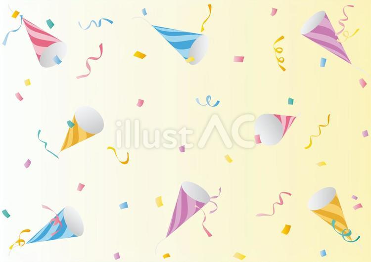 Free Vectors | Pop crackers and confetti background material