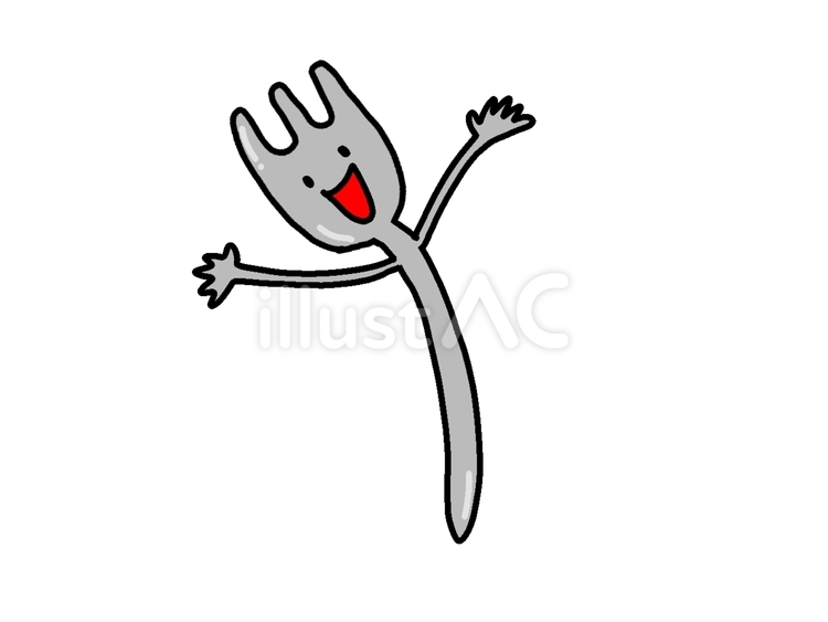 フォークイラスト - No: 23803222｜無料イラスト・フリー素材なら「イラストAC」