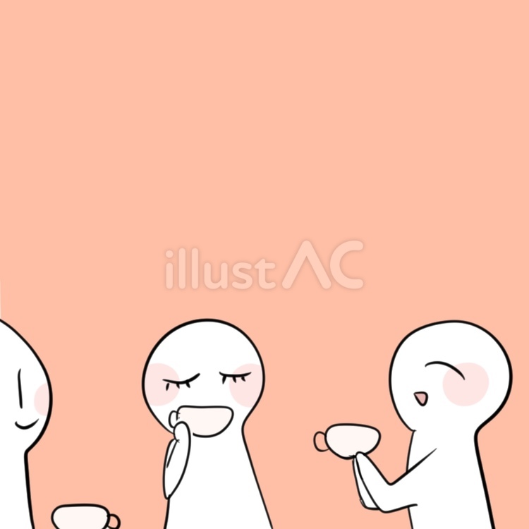 ティータイムイラスト - No: 23420153｜無料イラスト・フリー素材なら「イラストAC」