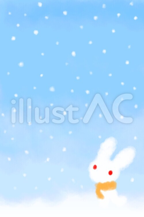 Free Vectors | Snow Rabbit
