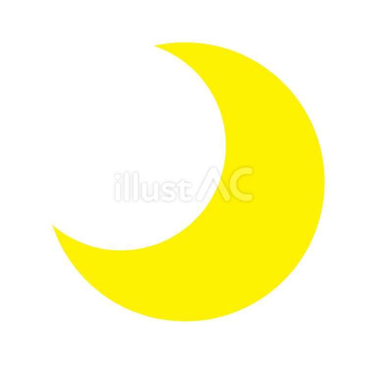 Free Vectors | Illustration of a simple crescent moon