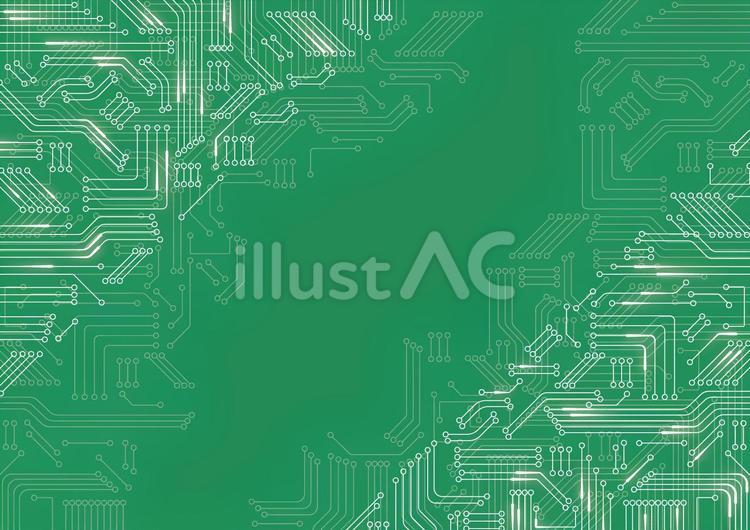 Free Vectors | Electronic circuit frame background material