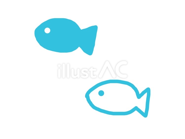 小魚イラスト No 25134097｜無料イラスト・フリー素材なら「イラストac」
