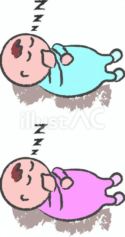 赤ちゃん 乳児 男の子 女の子イラスト No 22678421/無料イラストフリー素材なら「イラストac」