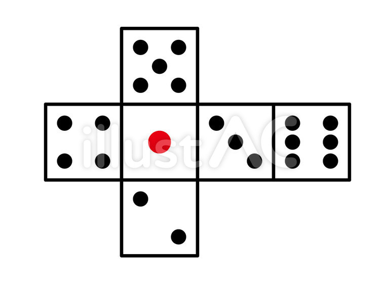 Free Vectors | Dice development diagram 1