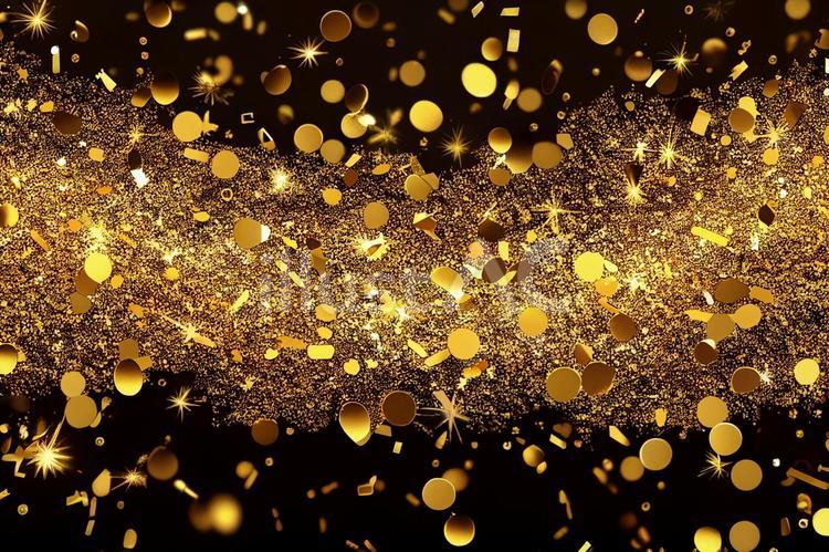 Free Vectors | Gold glitter background _ luxury gold glitter _ gold