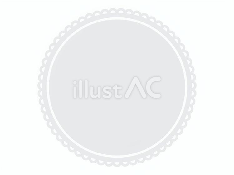 Free Vectors | Light gray lace round frame