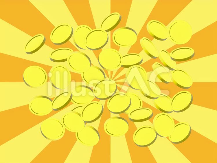 コインイラスト - No: 22801039｜無料イラスト・フリー素材なら「イラストAC」