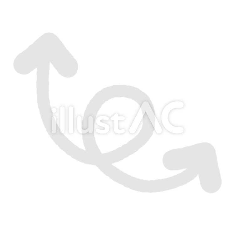 シンプルな矢印イラスト - No: 22956727｜無料イラスト・フリー素材なら「イラストAC」