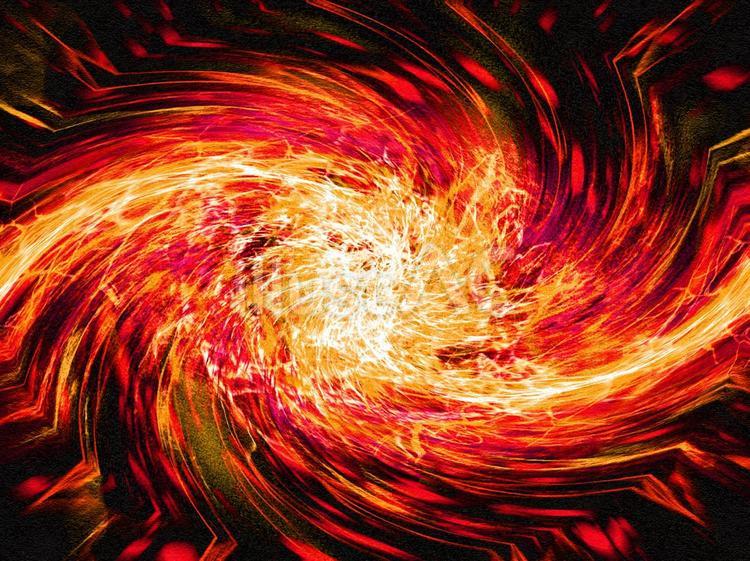 渦巻く赤い炎の爆発 壁紙 エフェクトイラスト - No: 25369447｜無料イラスト・フリー素材なら「イラストAC」