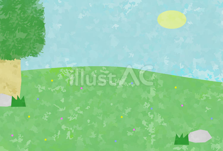平原のイラストイラスト - No: 26568942｜無料イラスト・フリー素材なら「イラストAC」