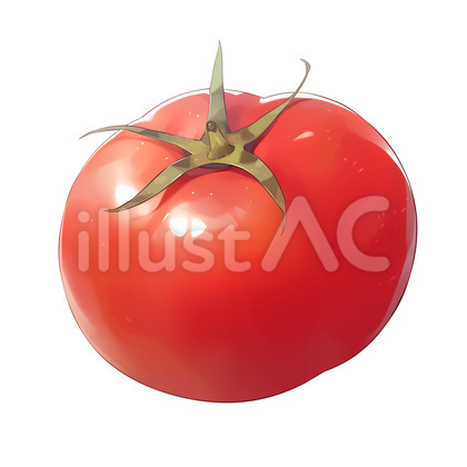 トマトイラスト - No: 25200396｜無料イラスト・フリー素材なら「イラストAC」