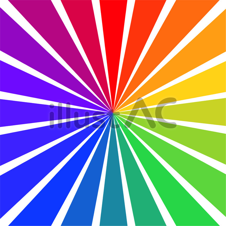 Free Vectors | Radiant flash spreading colorful rainbow colors