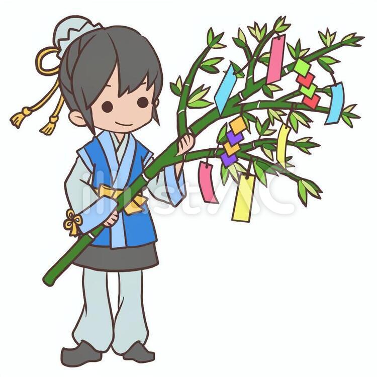 七夕【ひこぼし】イラスト No 476821/無料イラストフリー素材なら「イラストac」