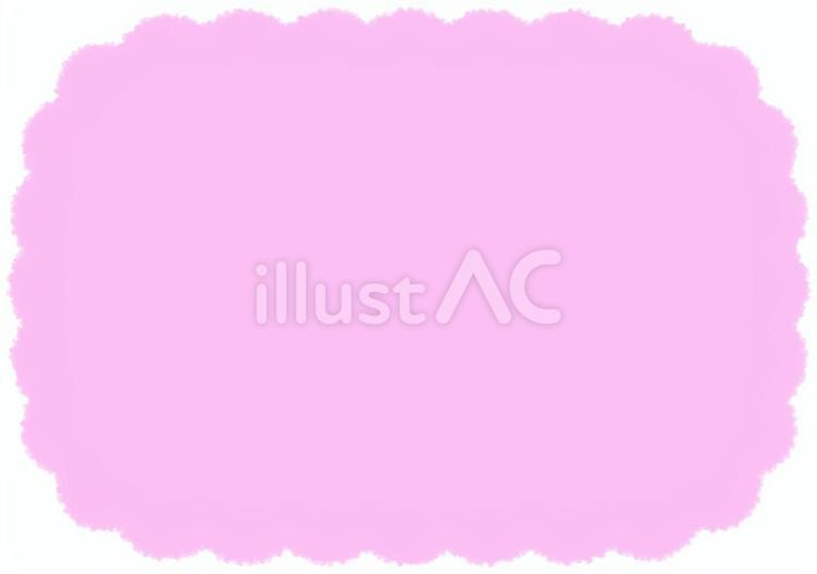 Free Vectors | Pastel fluffy frame rounded corners pink 2