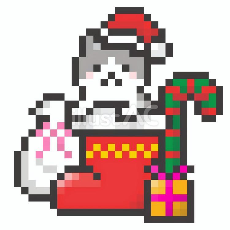 Free Vectors | Pixel art of Christmas cat, Hachiware