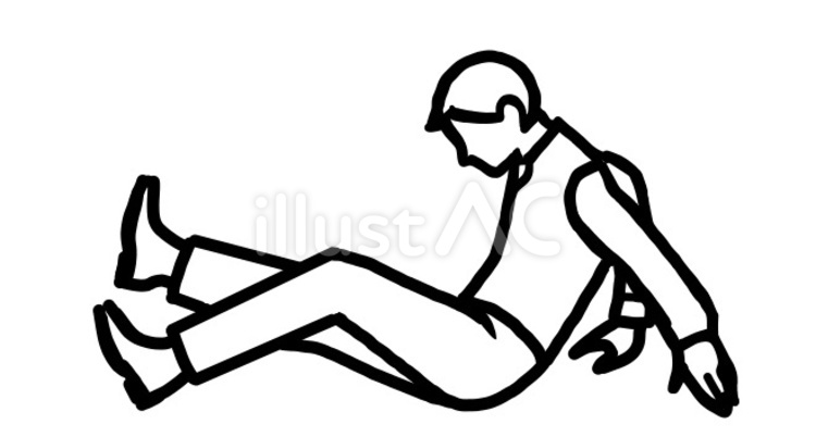 転ぶ0001イラスト - No: 25308856｜無料イラスト・フリー素材なら「イラストAC」