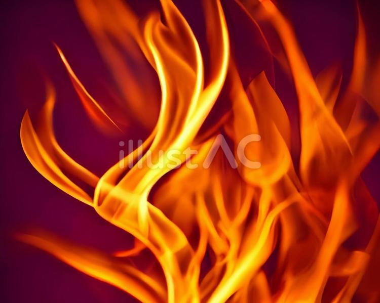 炎の背景イメージイラスト - No: 23412970／無料イラストなら「イラストAC」