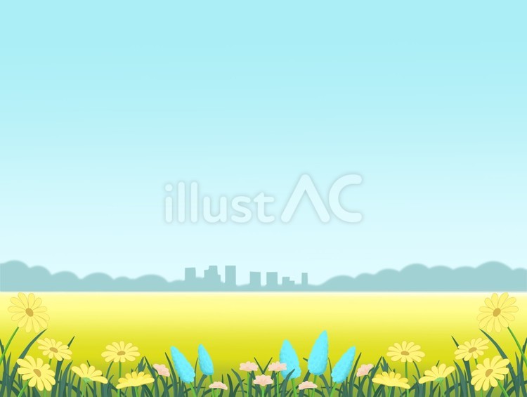 自然公園 都心の近くイラスト - No: 26319107｜無料イラスト・フリー素材なら「イラストAC」