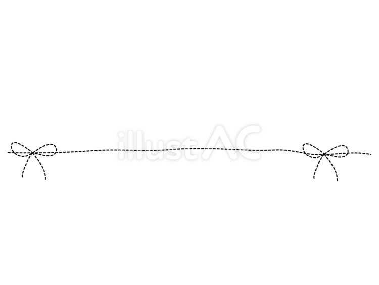 Free Vectors | Black hand drawn bow heading line