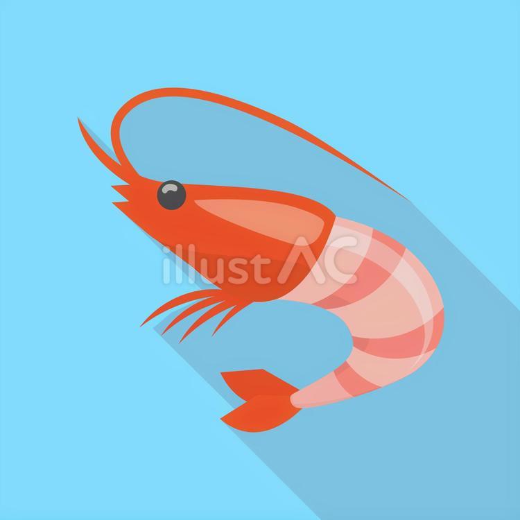 海老イラスト - No: 26427166｜無料イラスト・フリー素材なら「イラストAC」