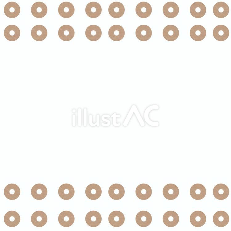 Free Vectors | Simple donut frame