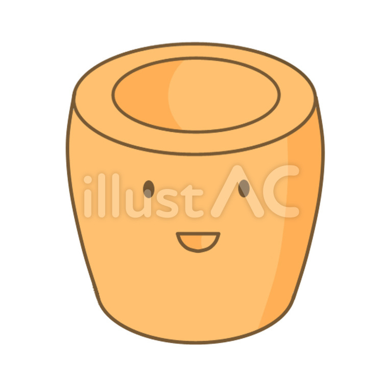 臼(うす)イラスト - No: 22427889｜無料イラスト・フリー素材なら「イラストAC」