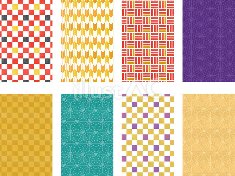 Free Vectors | Watercolor pattern set 6