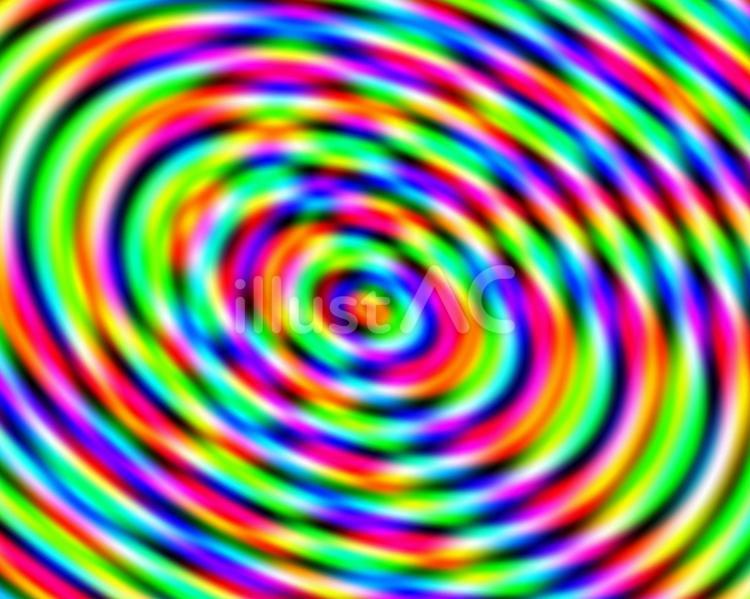 Free Vectors | Rainbow color concentric circles background High resolution