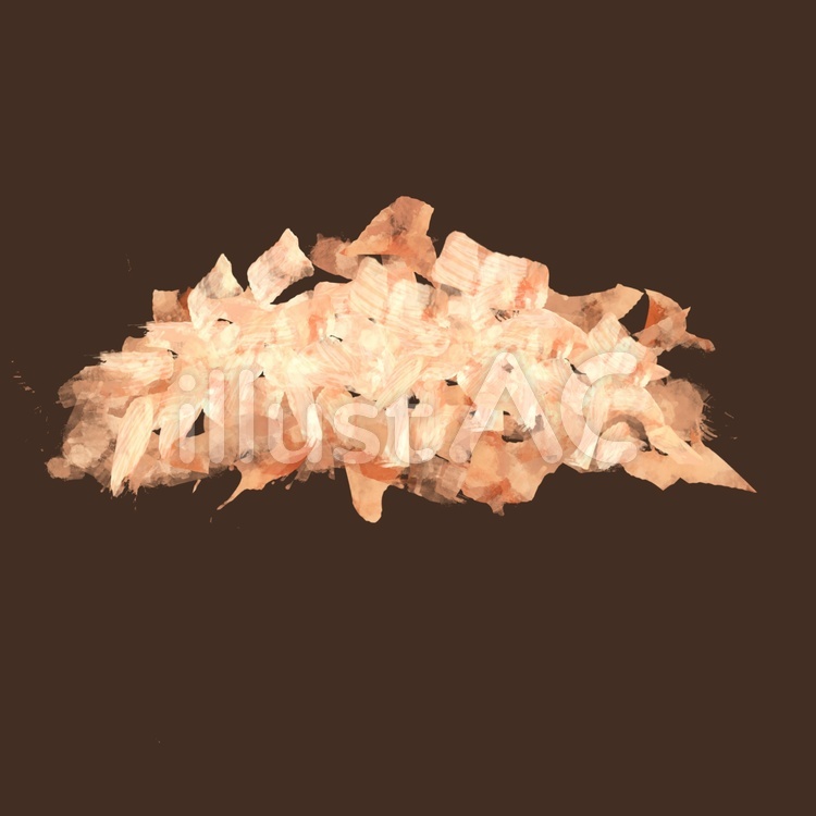 かつおぶし 山盛りイラスト No 24346337／無料イラストフリー素材なら「イラストac」 