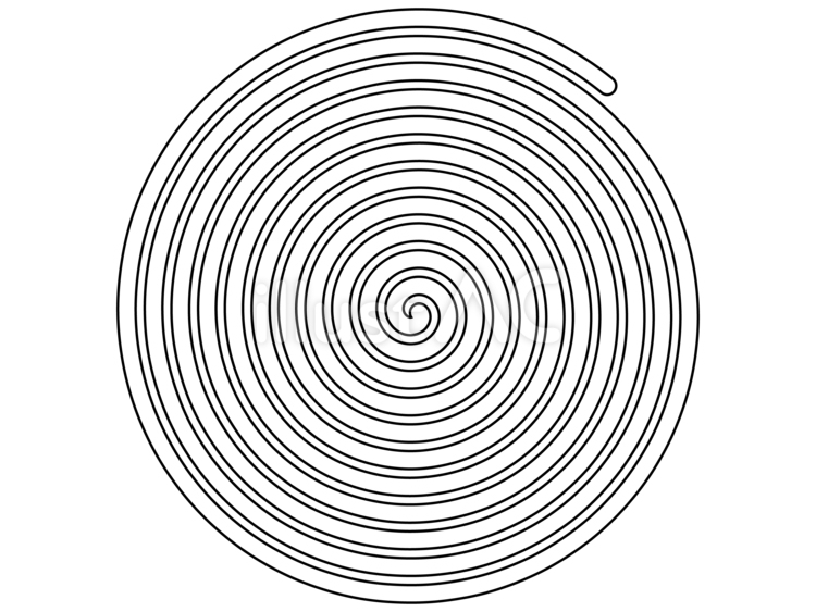 渦巻きの図形イラストイラスト - No: 24516188｜無料イラスト・フリー素材なら「イラストAC」