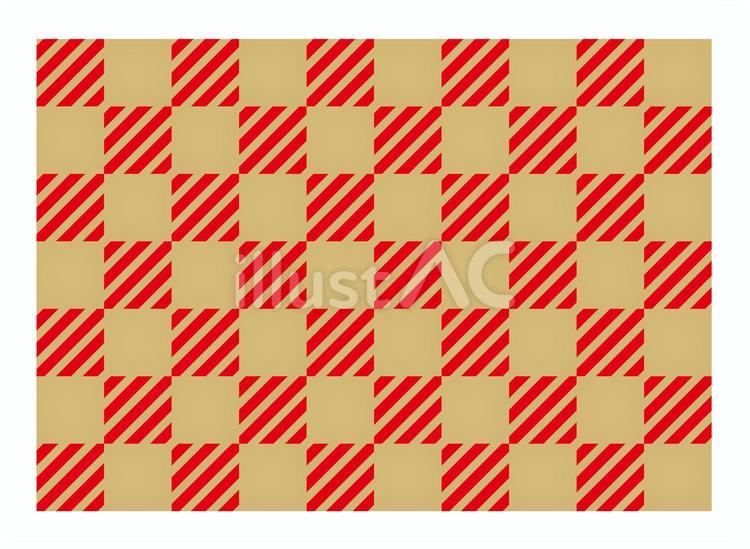 金と赤のブロック背景イラスト - No: 23243344｜無料イラスト・フリー素材なら「イラストAC」